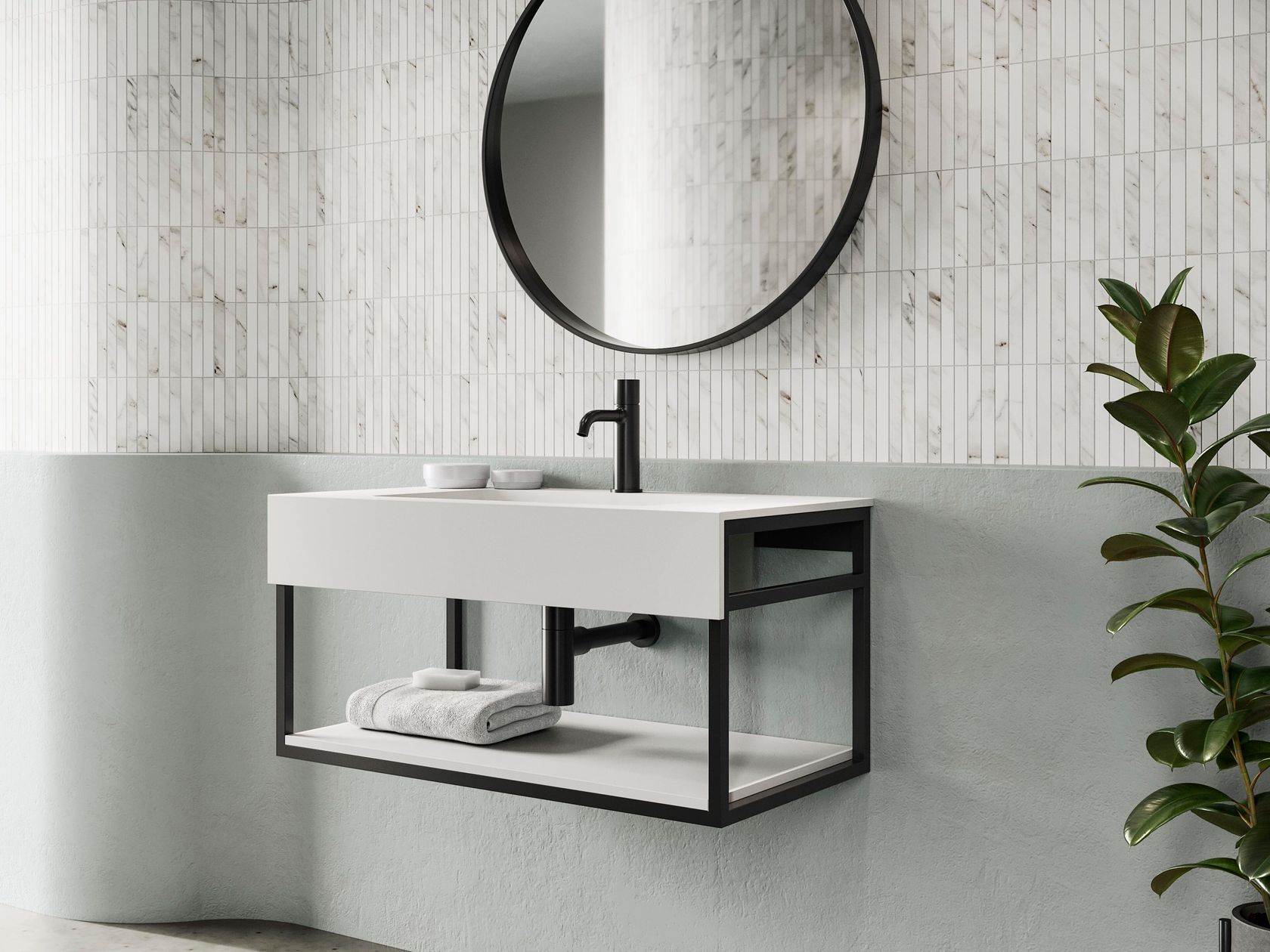 SWAP CITY Vanity unit By Hidrobox