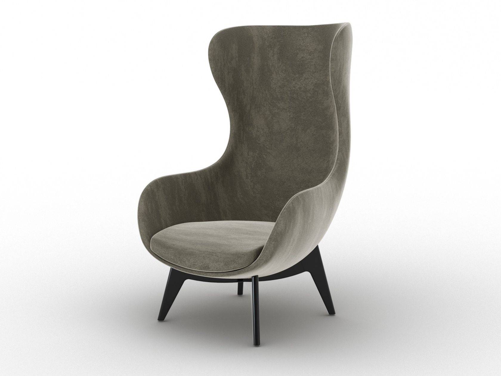 High-back armchair By Piermaria