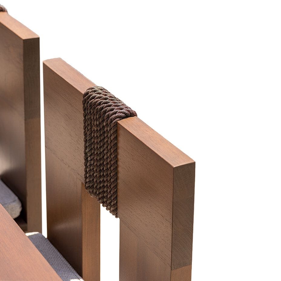 LES ENSEMBLIERS Cedarwood garden chair By Humble Nature