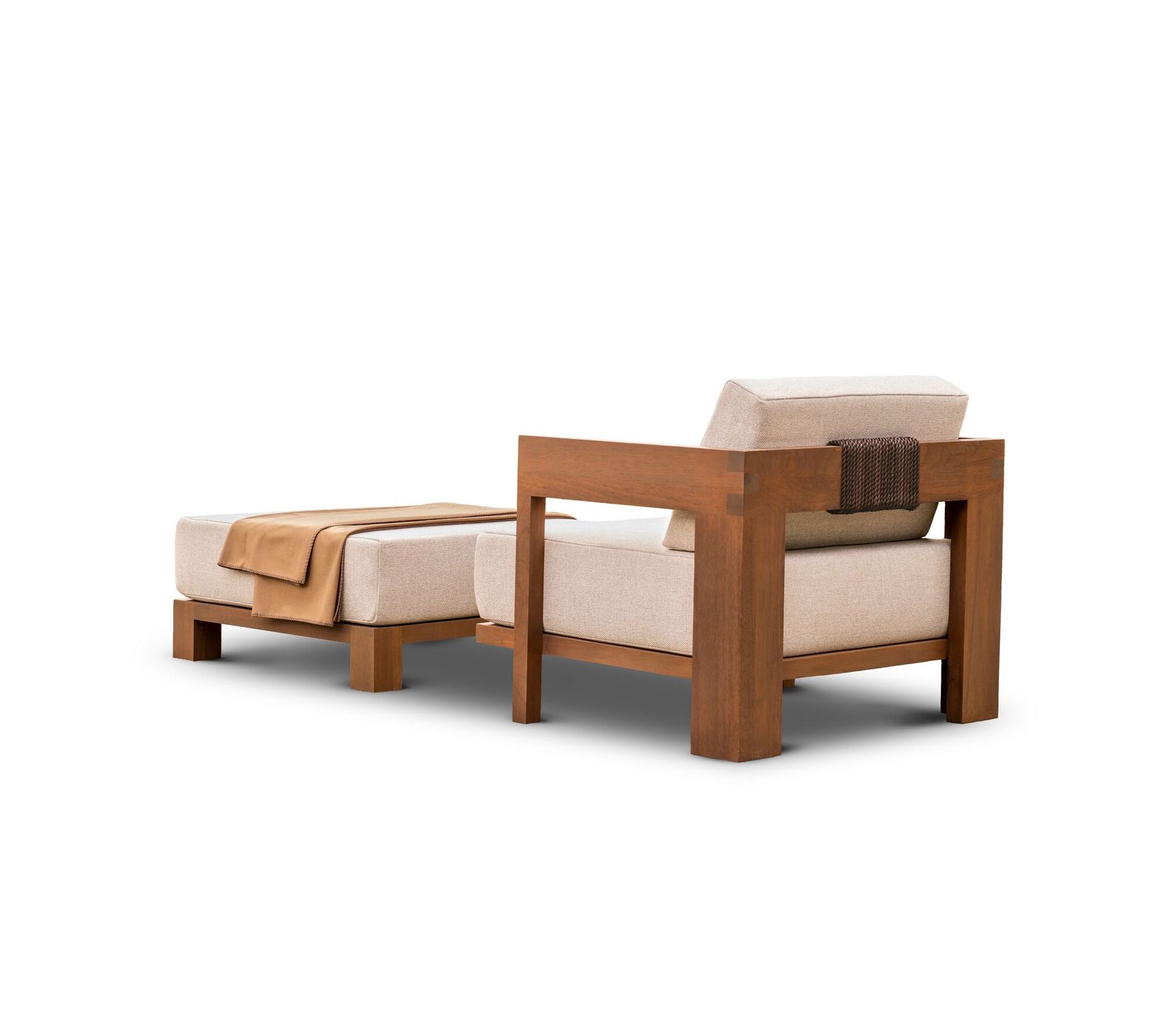 LES ENSEMBLIERS Garden armchair By Humble Nature