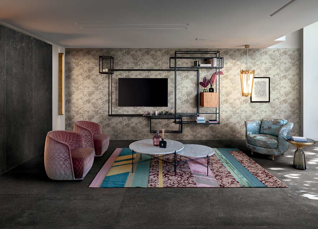 Porcelain stoneware wall/floor tiles with textile effect I FILATI DI ...