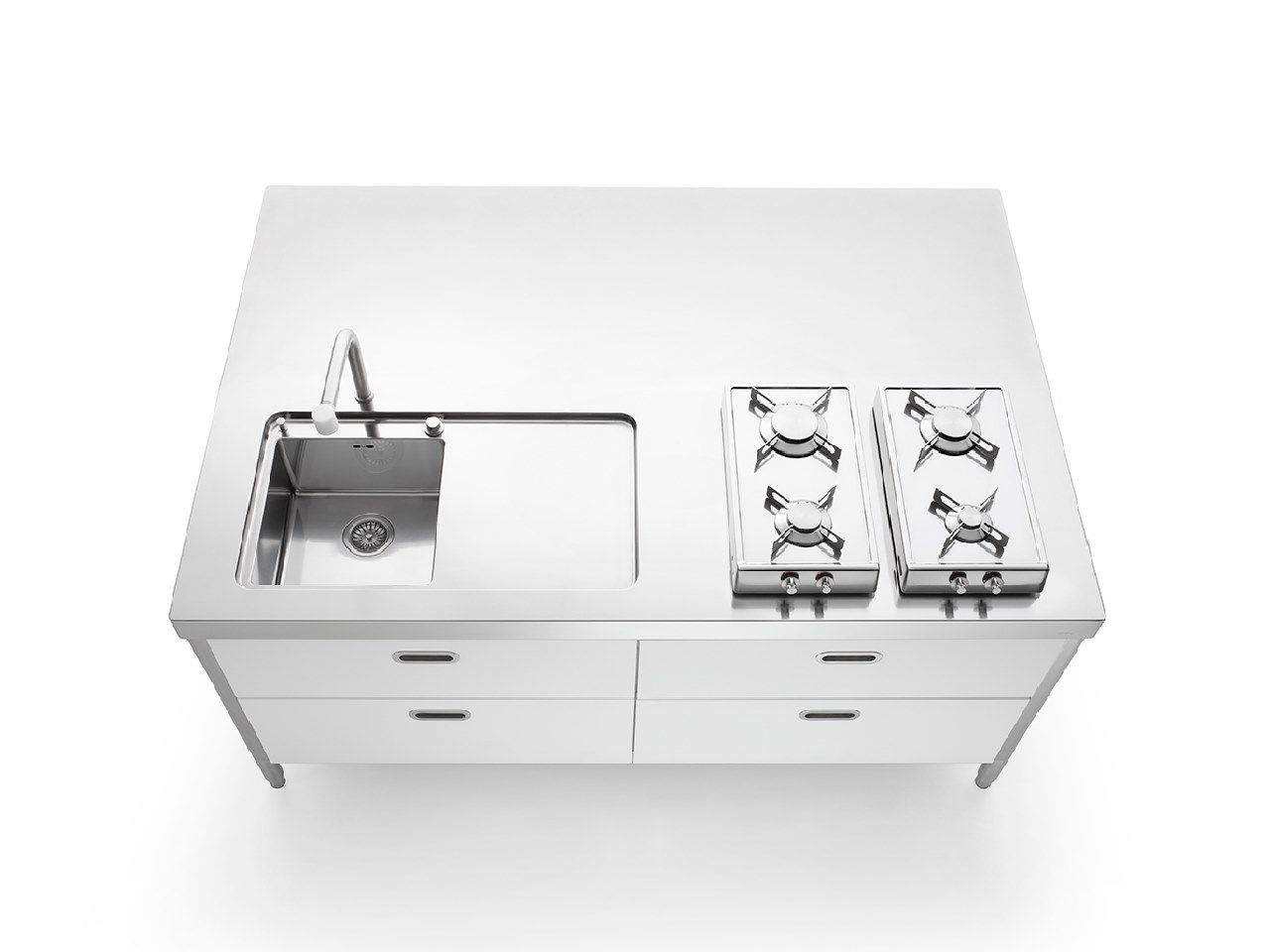 ALPES-INOX: Designer stainless steel kitchens | Archiproducts