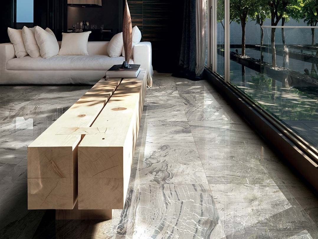 Wall/floor tiles with marble effect I MARMI DI REX By Rex