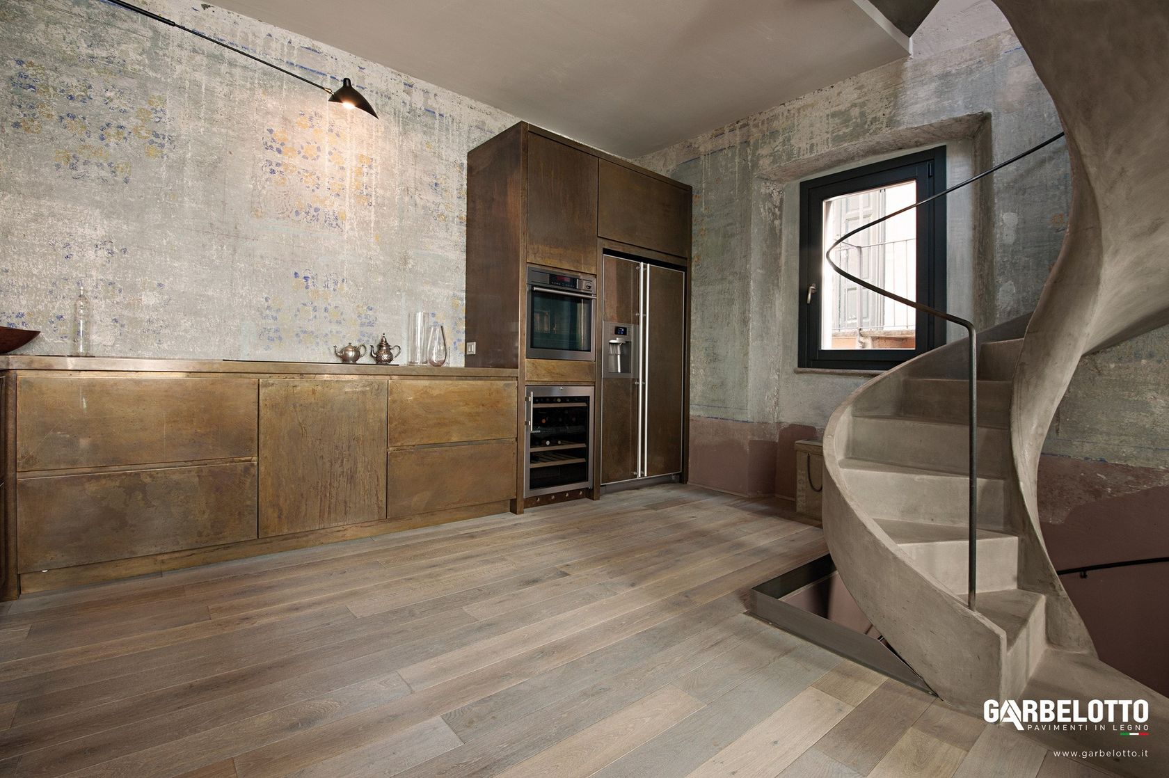 Preﬁnished oak parquet I MASSELLI By Garbelotto