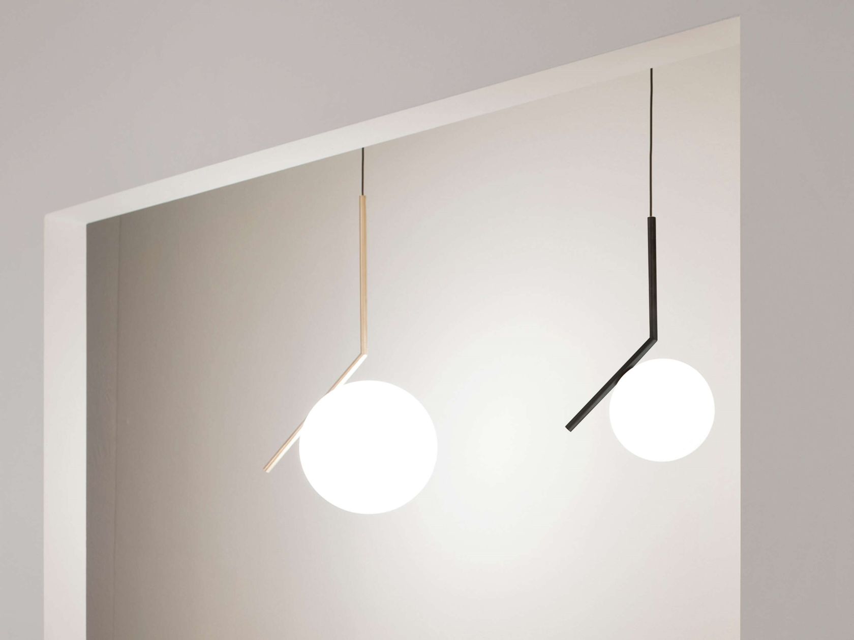IC LIGHTS S2 Pendant lamp By Flos | design Michael Anastassiades designer