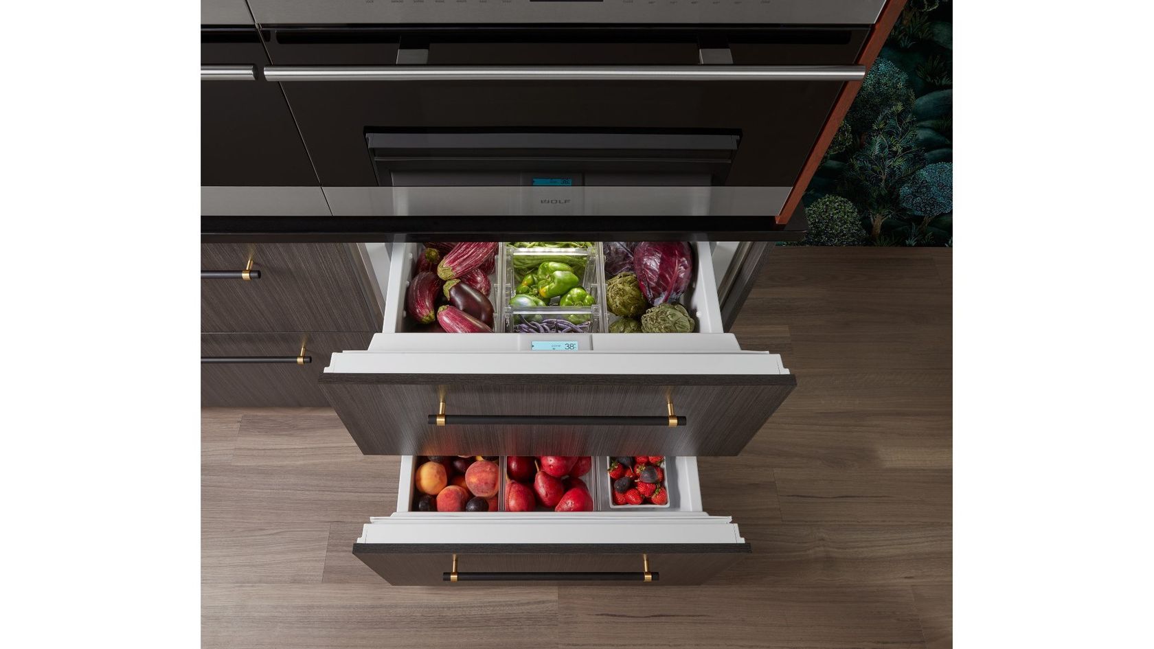 ICBID-30R Frigorifero a cassetti sottopiano in acciaio inox classe E By Sub-Zero