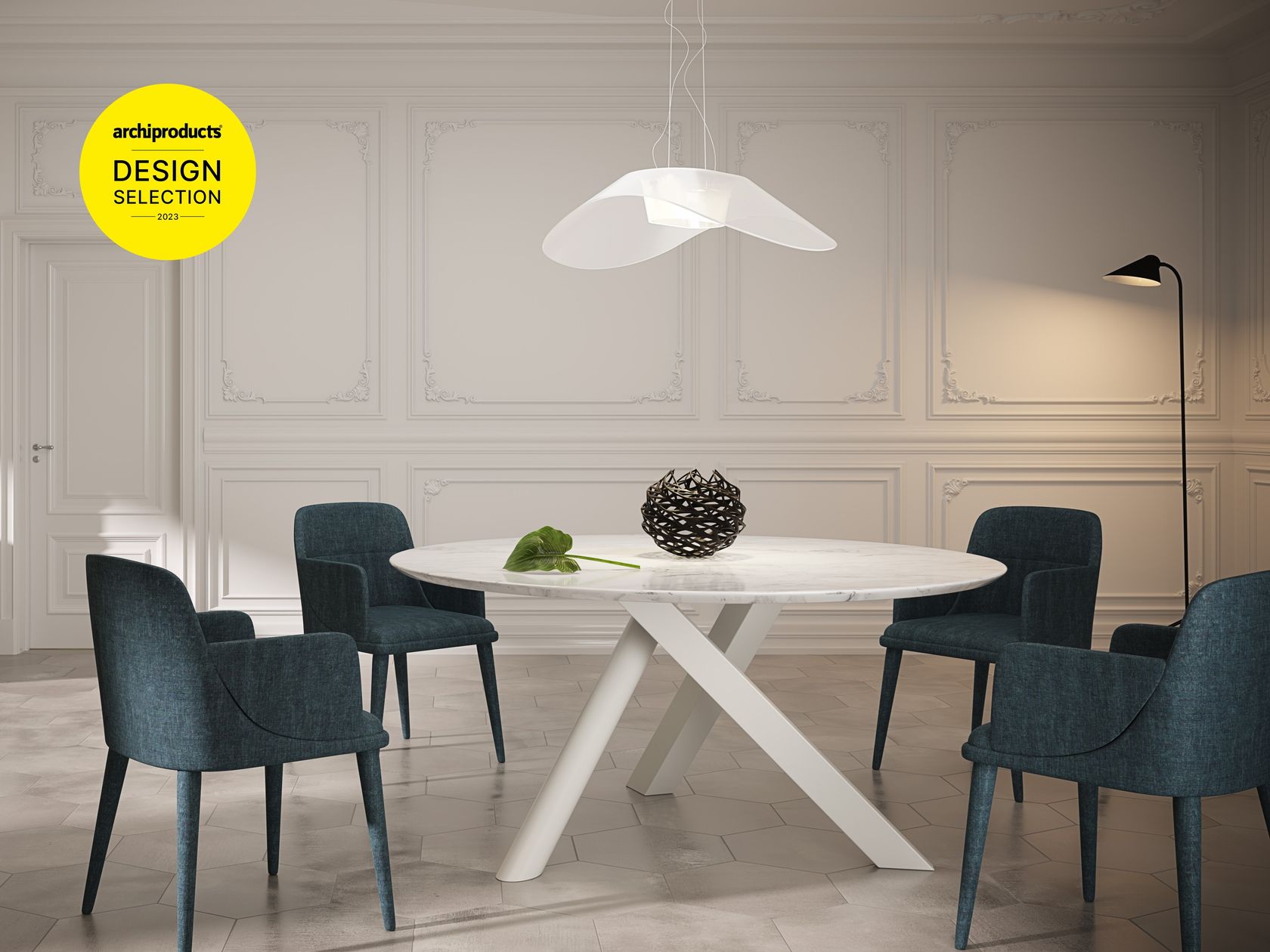 ICON table By Damiano Latini design Antonio Lanzillo