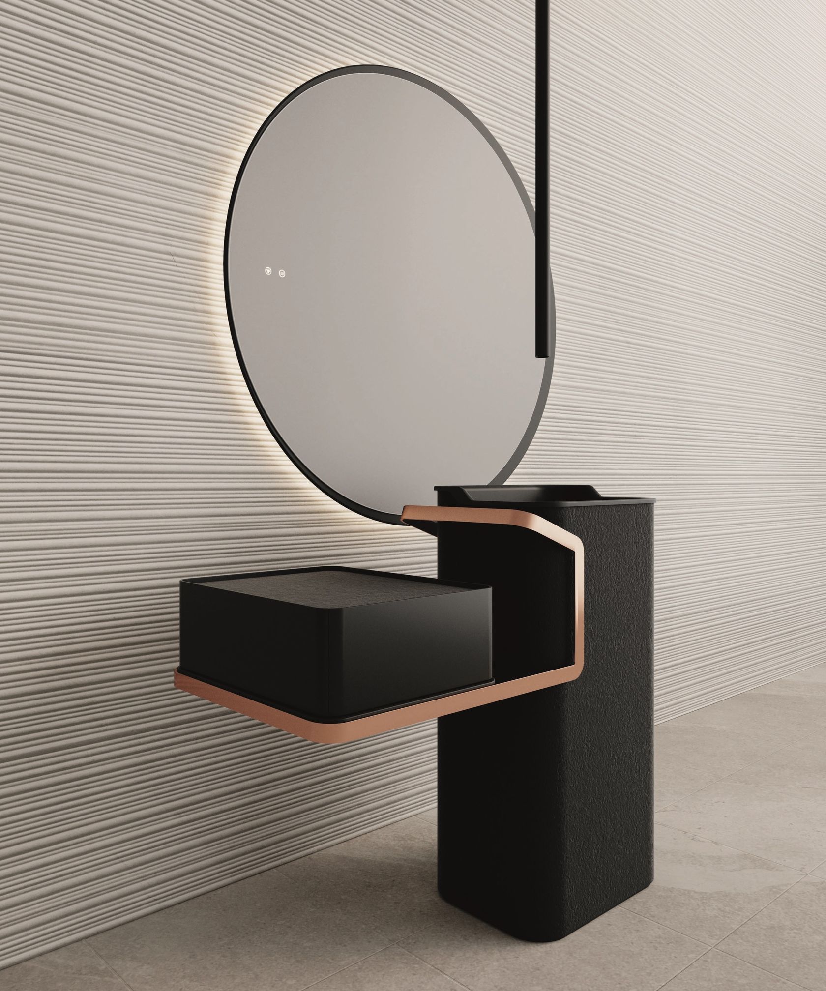 ICON | Vanity unit with drawers Icon Collection By Fiora