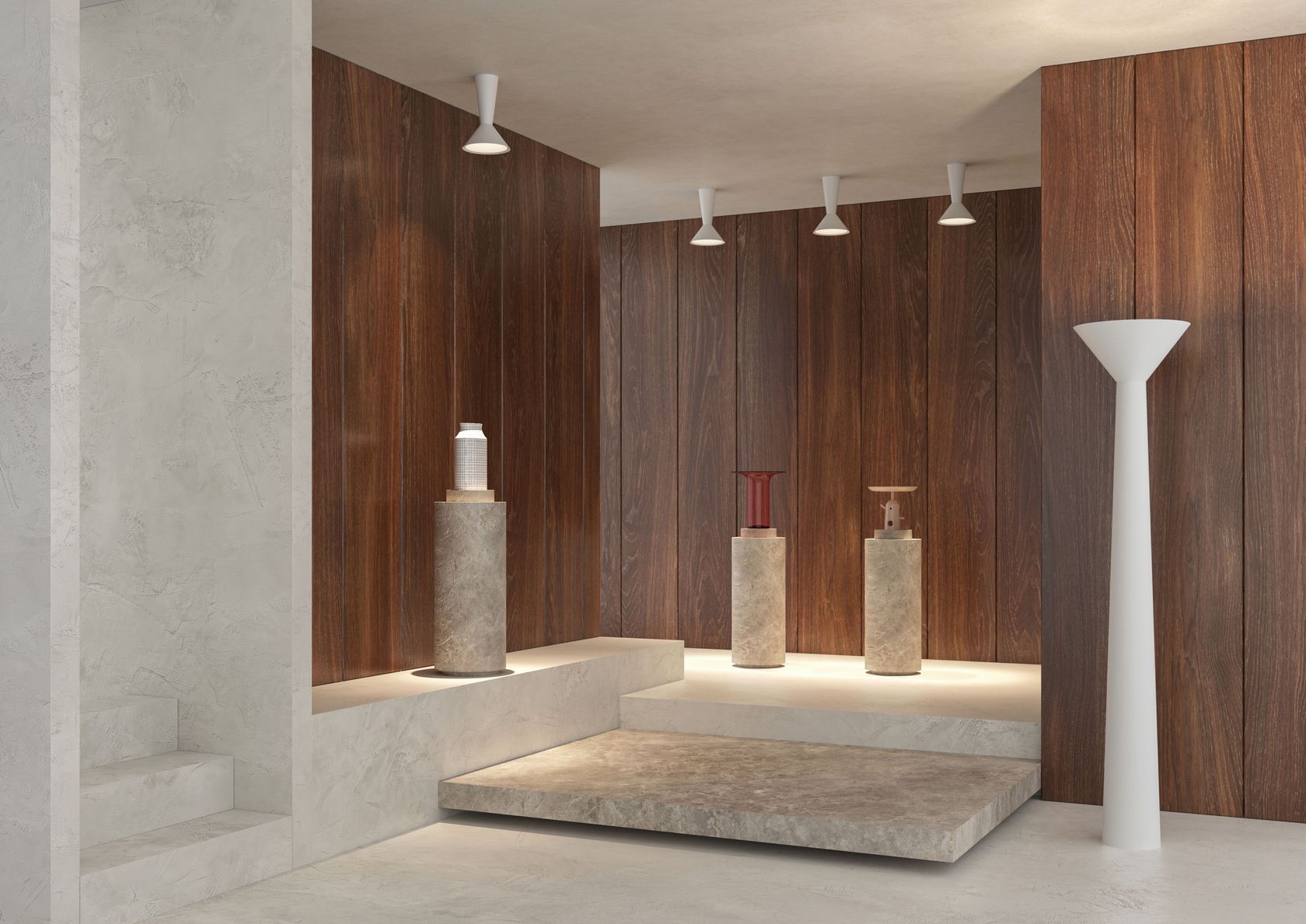 LAMA Ceiling lamp By ICONE