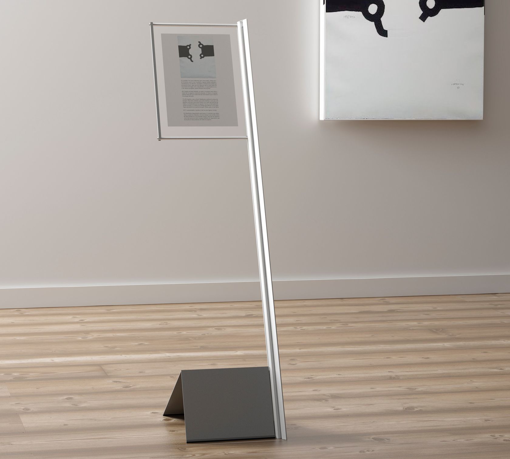 Floor-standing display unit IFLAG By Systemtronic
