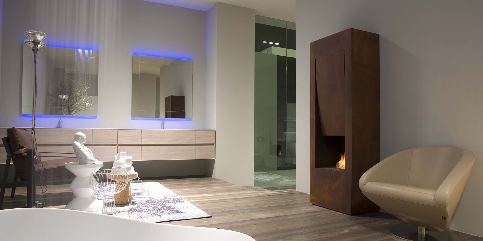 IL CANTO DEL FUOCO® Boiler fireplace By Antonio Lupi Design design ...
