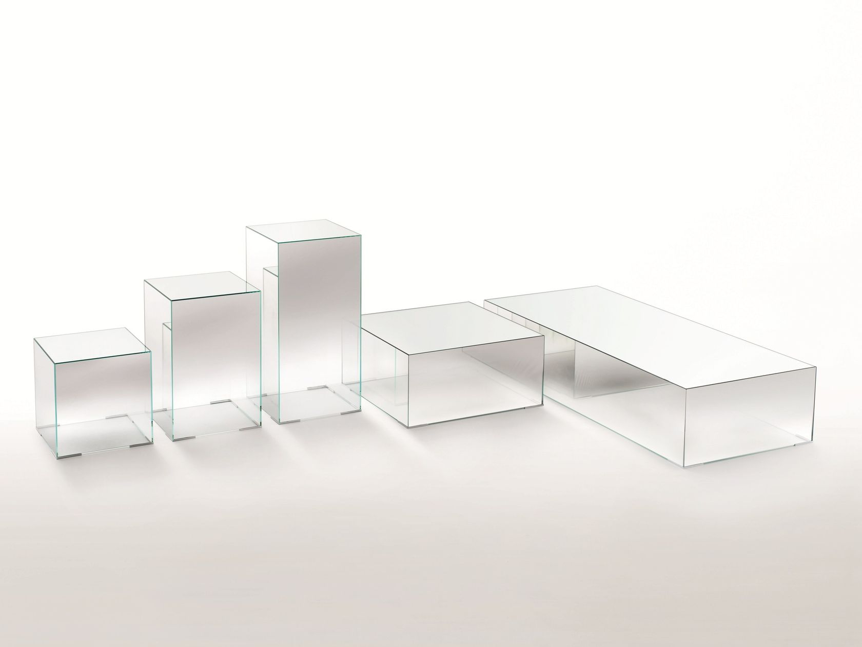 ILLUSION Coffee table By Glas Italia | design Jean-Marie Massaud