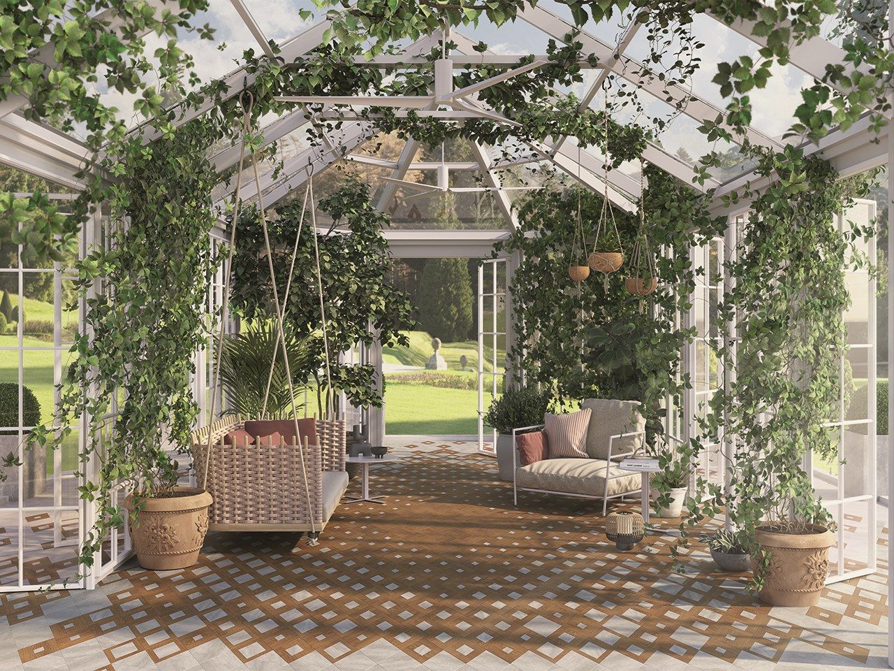 IMPULSO flooring By Corà design Pininfarina