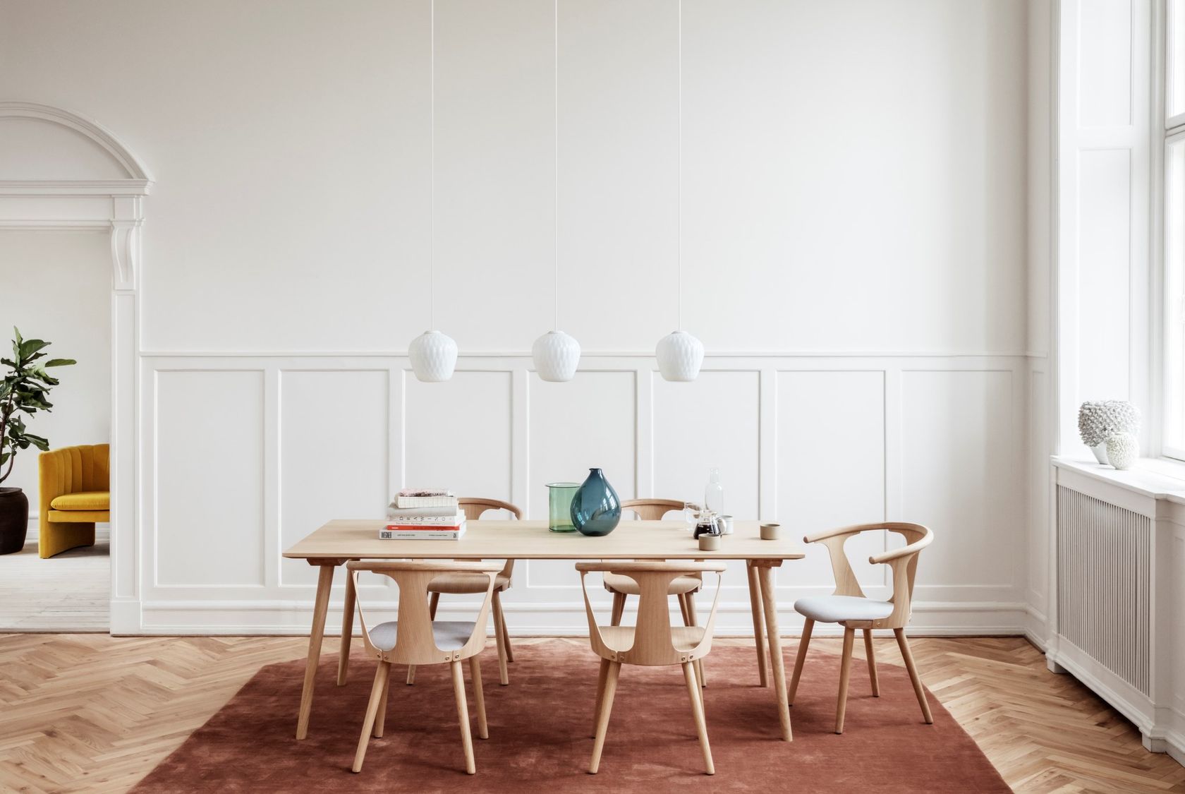 Wooden chair with integrated cushion IN BETWEEN SK2 In Between ...