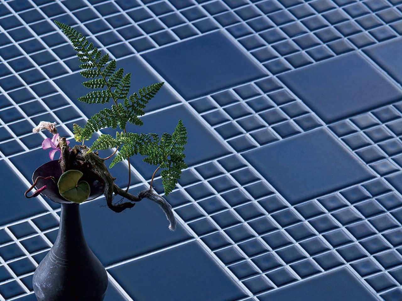 BIYUSAI NAVY BLUE Revêtement mural By INAX