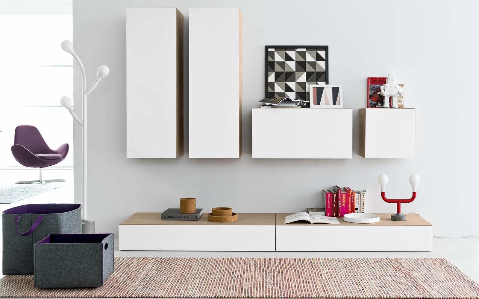 INBOX | Modular chest of drawers By Calligaris