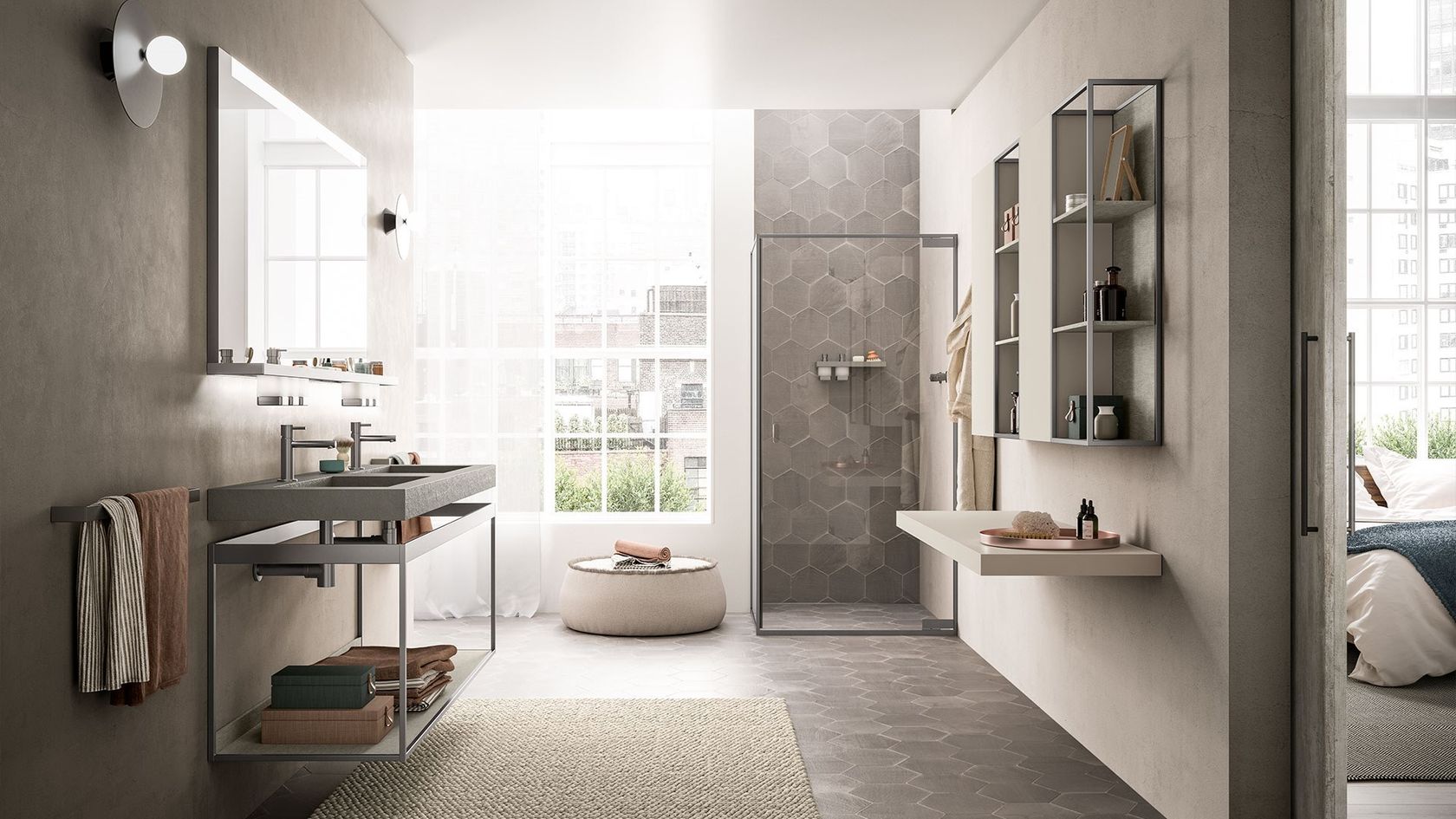 INDISSIMA Bathroom furniture set By INDA® | design Matteo Thun ...