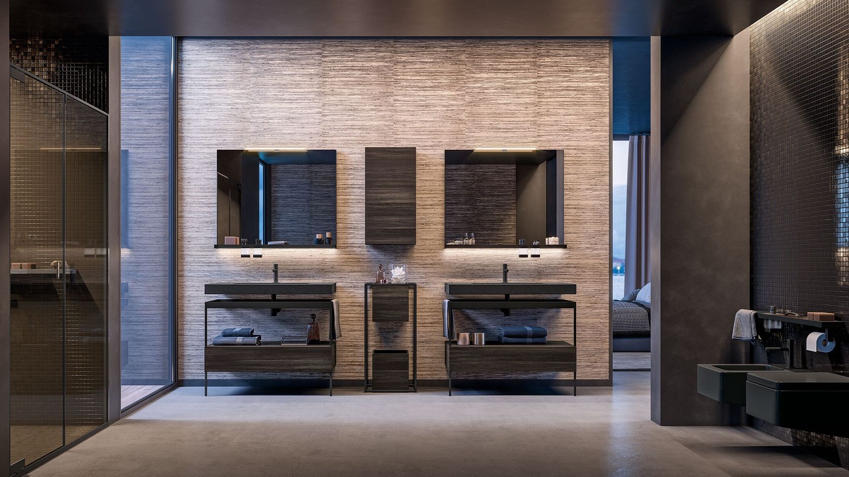INDISSIMA Bathroom furniture set By INDA® | design Matteo Thun ...