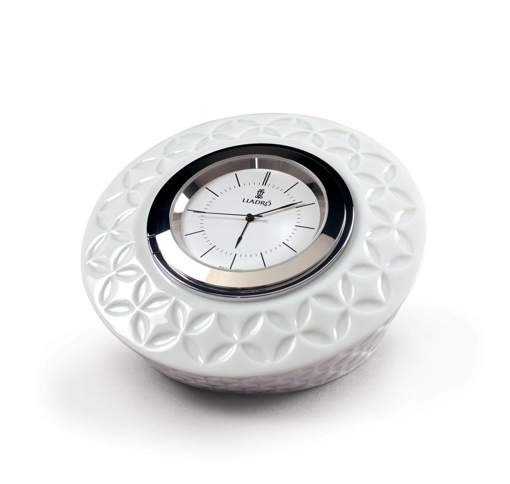 Table-top porcelain clock INFINITE ROUND Hitoiki Collection By Lladró