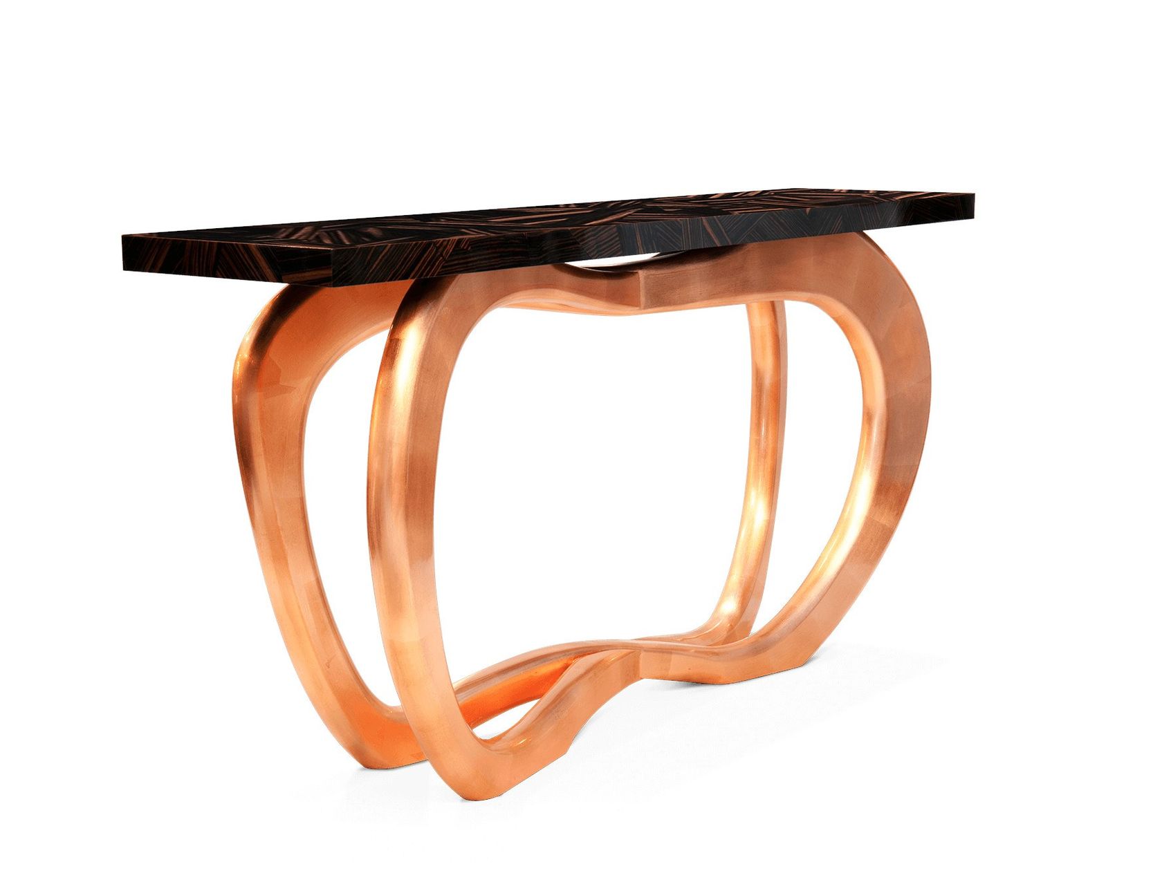 Rectangular wooden console table INFINITY By Boca do Lobo