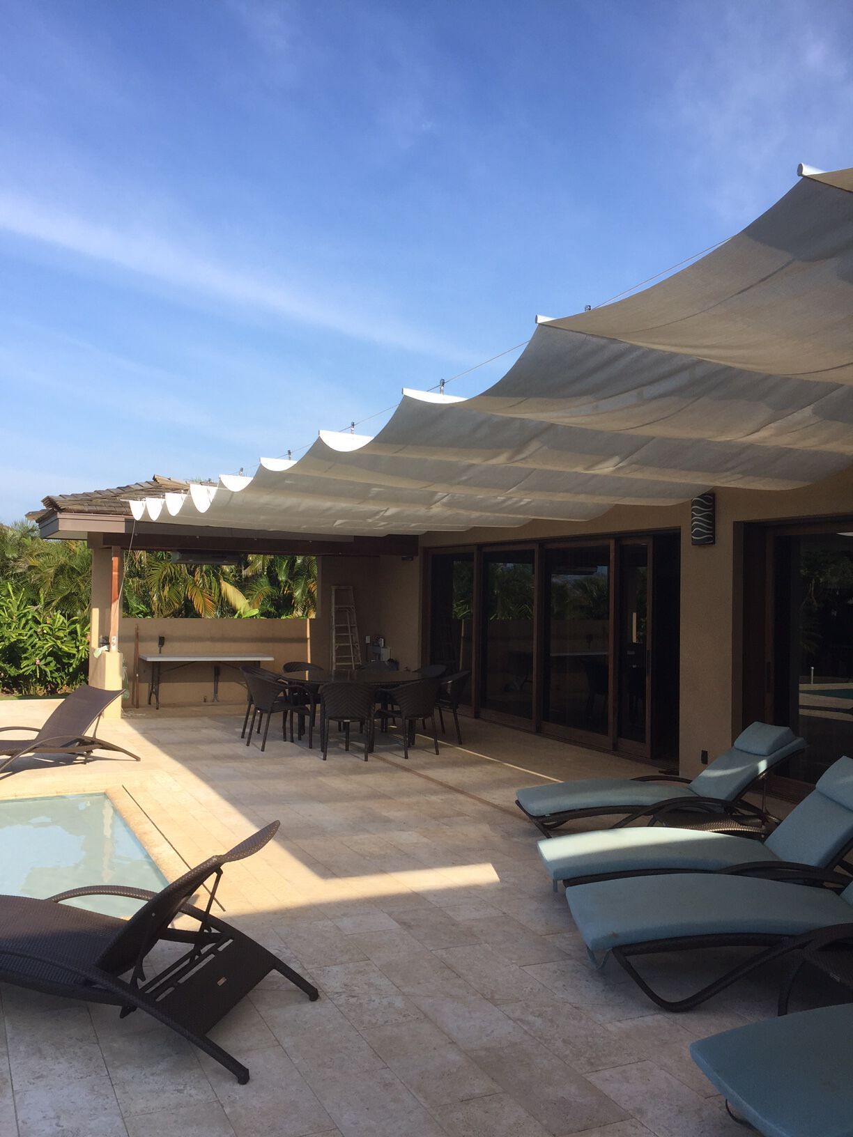 INFINITY PULLEY AND ROPE CANOPY Awning By INFINITY CANOPY