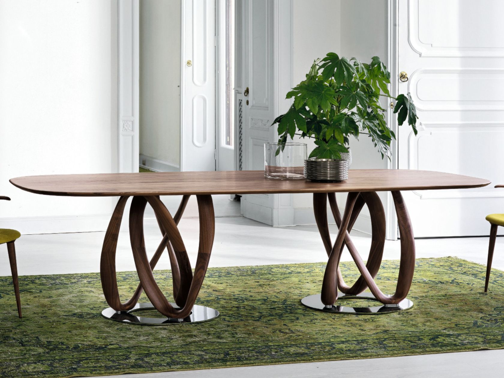 INFINITY | Wooden table By Porada design Stefano Bigi