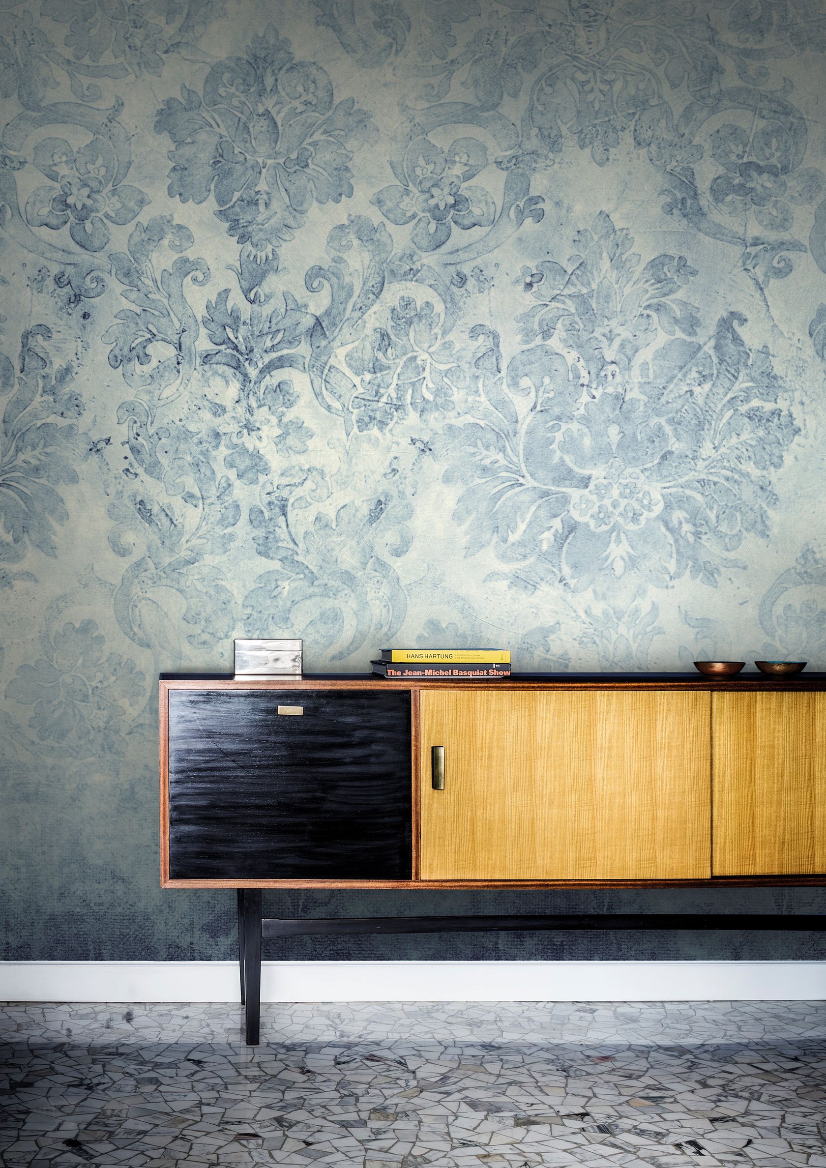 Panoramic wallpaper with floral pattern INLAY 2018 Wall in Love Again ...