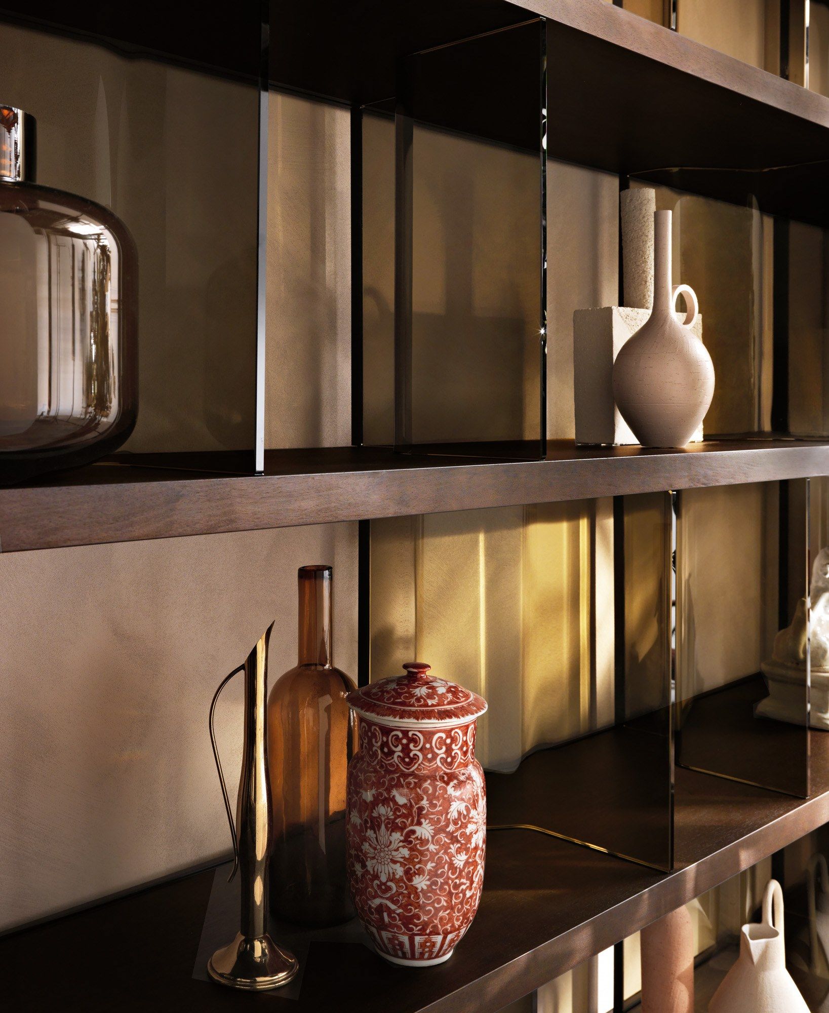 INORI Bookcase By Fiam Italia | design Setsu & Shinobu Ito