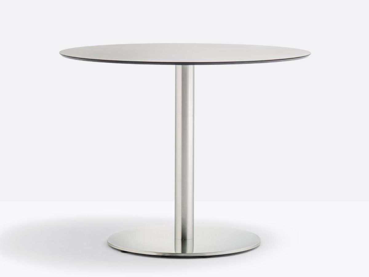 INOX round 4401 Table By Pedrali