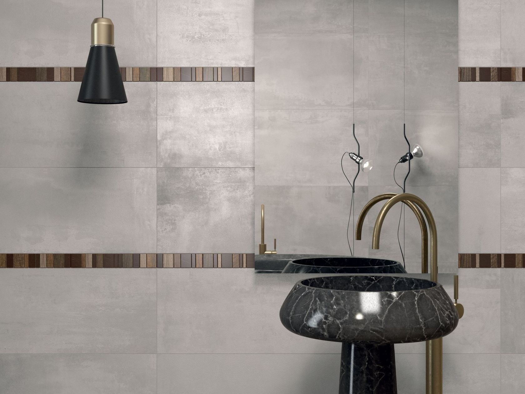 Porcelain stoneware wall/floor tiles INTERNO 9 Interno 9 Collection By ABK