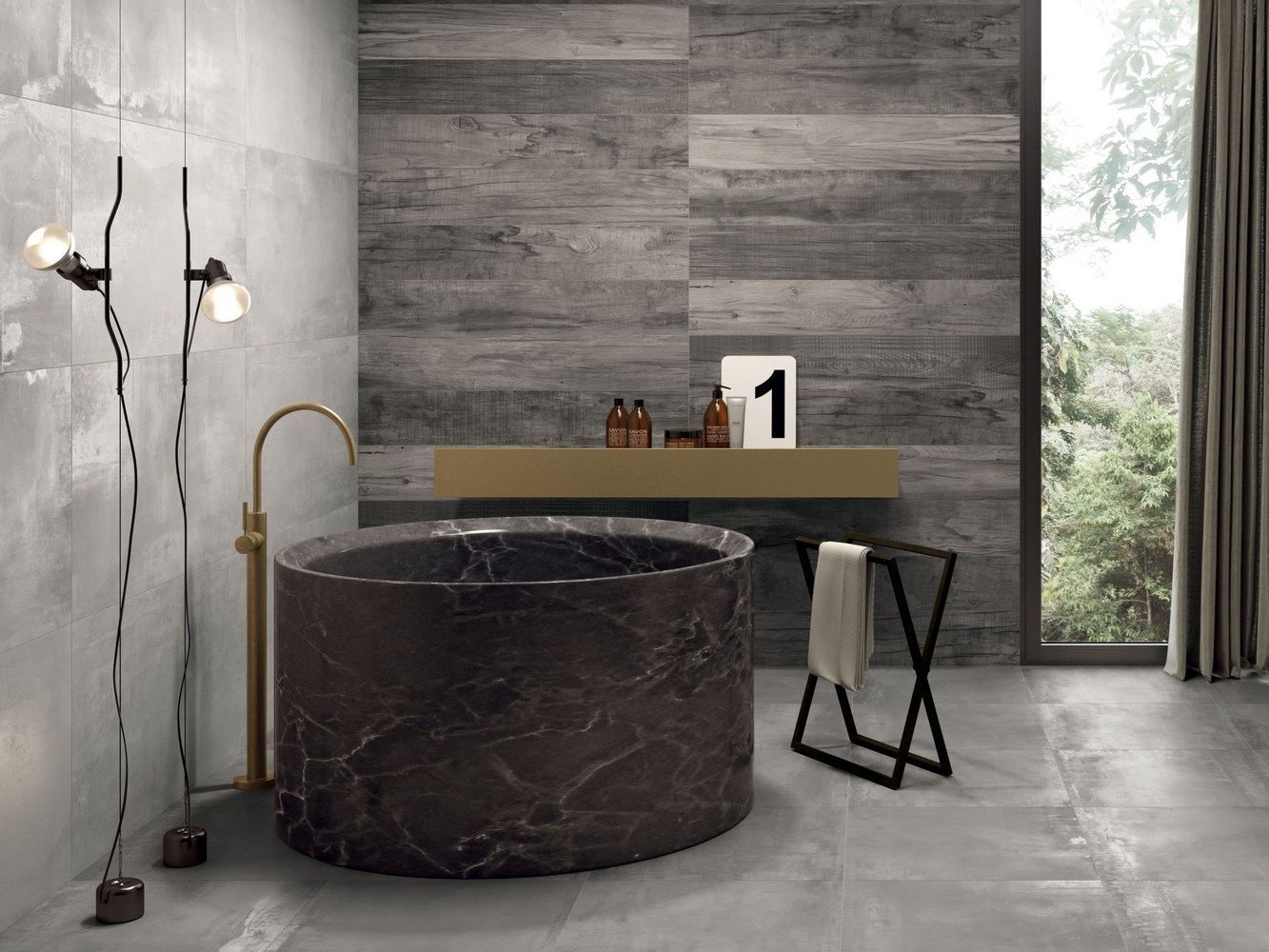 Porcelain stoneware wall/floor tiles INTERNO 9 Interno 9 Collection By ABK