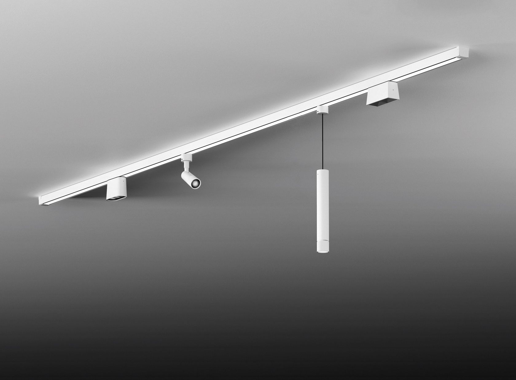 IP SYSTEM® IP54 dual power linear light system By SIMES