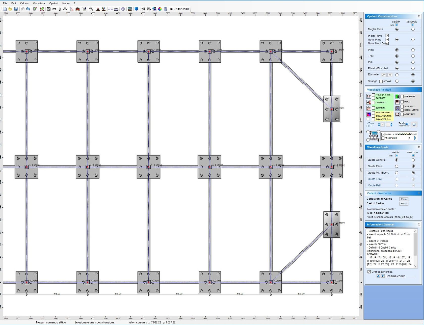 Foundation calculation (plinth, slab, ground beam) IS PLINTI By CDM Dolmen