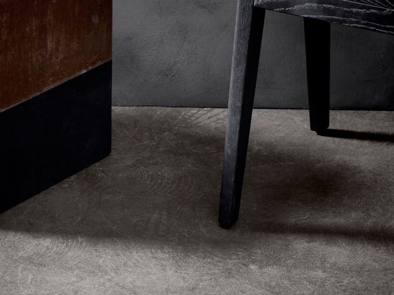 Vinyl flooring with concrete effect ISAFE 70 - CYCLONE By IVC Commercial