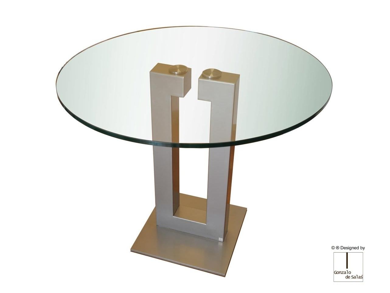 ISIS Glass dining table By Gonzalo De Salas