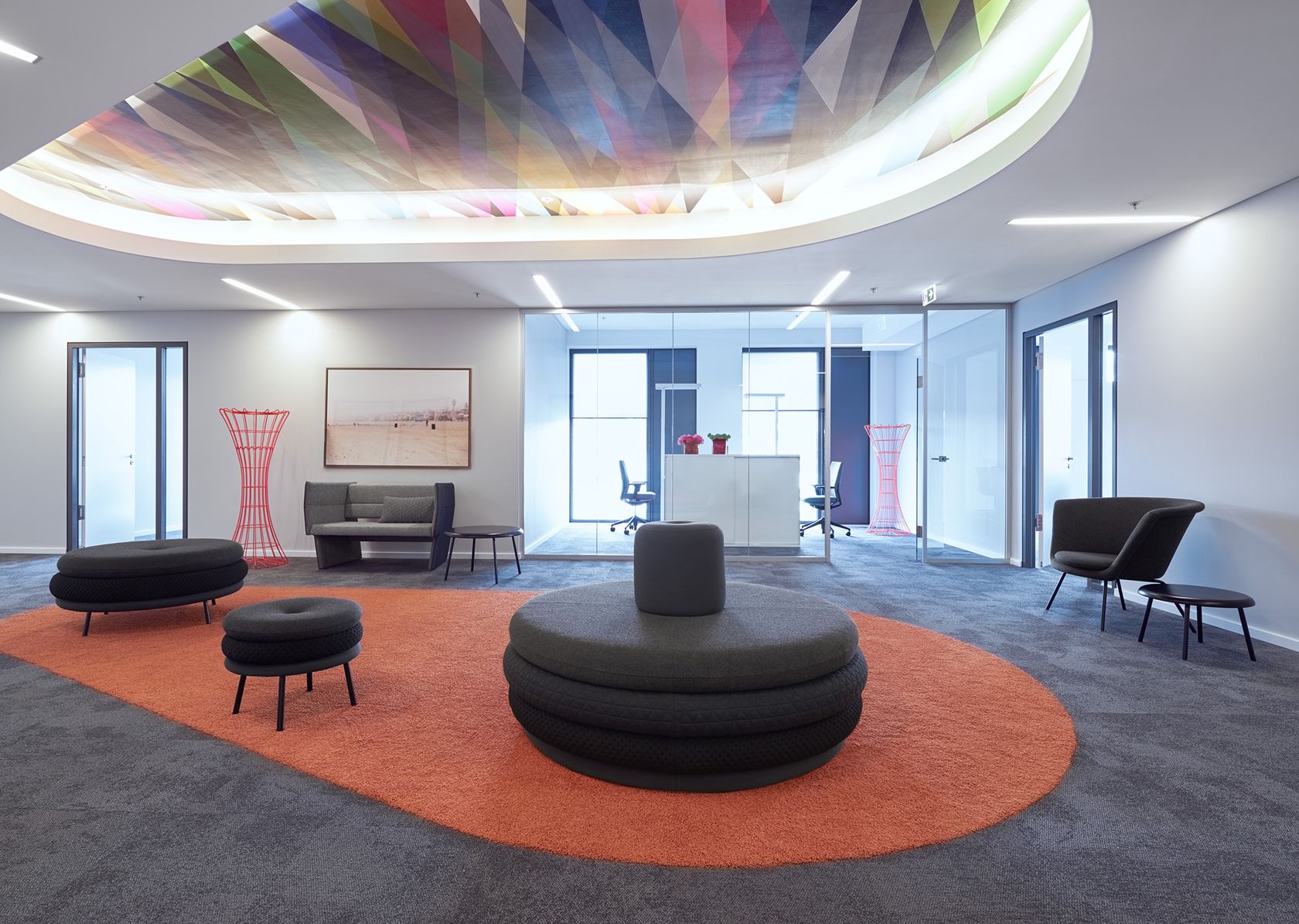 ISLAND TOM Curved fabric sofa By Richard Lampert | design Alexander ...