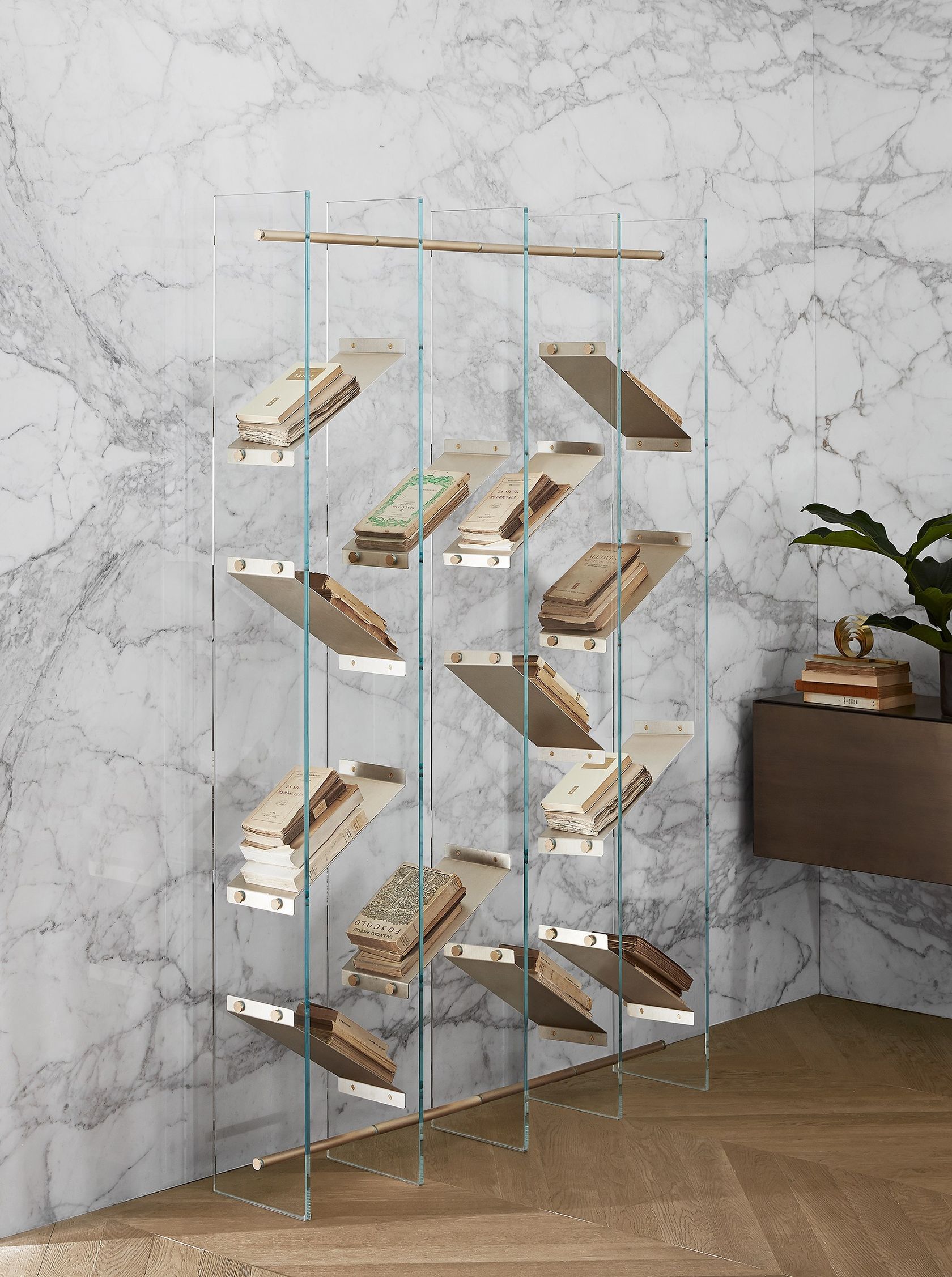 ISOLA Bookcase By Gallotti&Radice