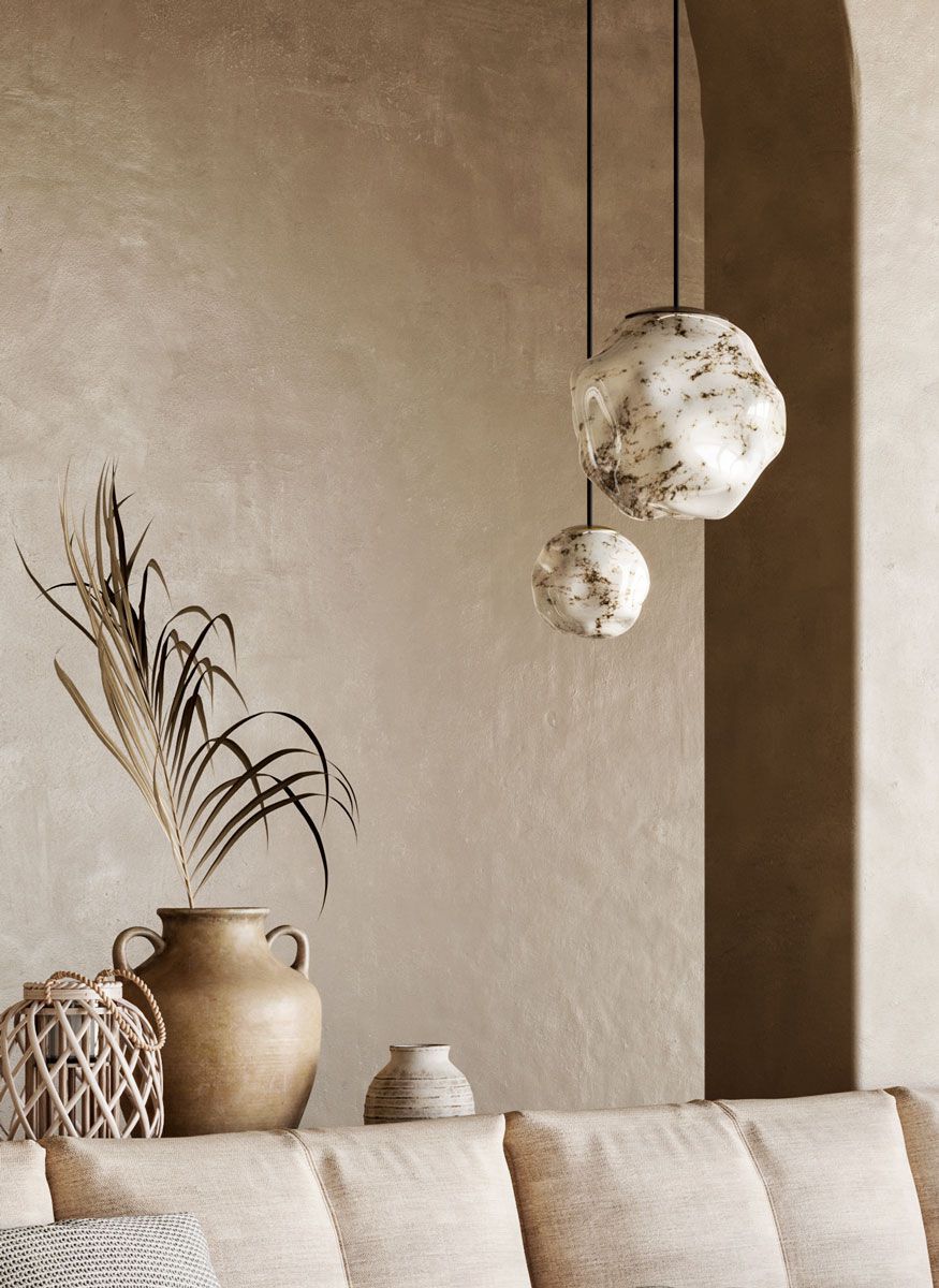 STONE 290.02 Pendant lamp By Il Fanale