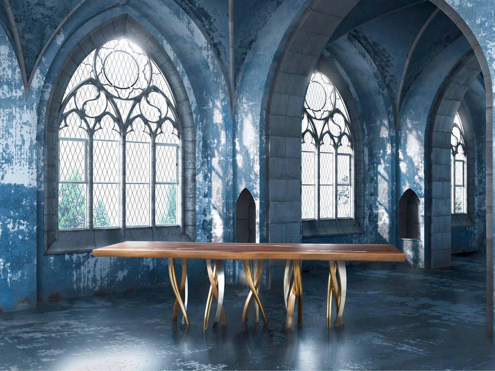 IL PEZZO 8 TABLE Solid wood table By Il Pezzo Mancante | design Cosimo ...