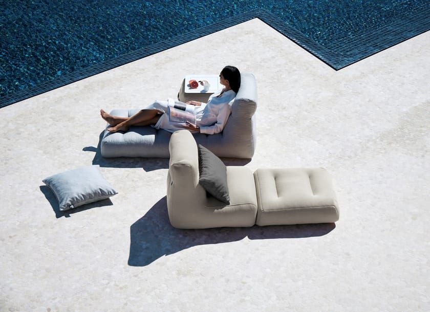 OGO - SIT POOL SAND Garden armchair By In Stock