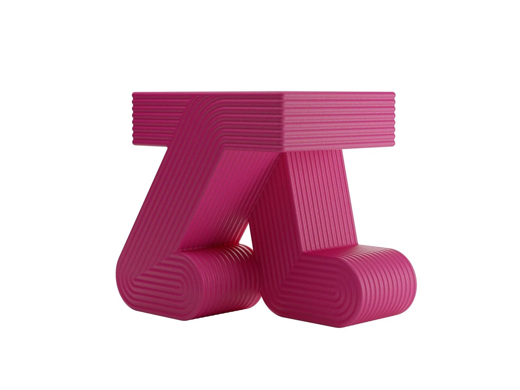 QEEBOO - WALKING TABLE FUXIA Coffee table By In Stock