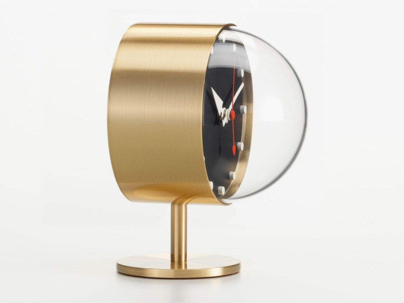 VITRA - NIGHT CLOCK BRASS Clock By In Stock