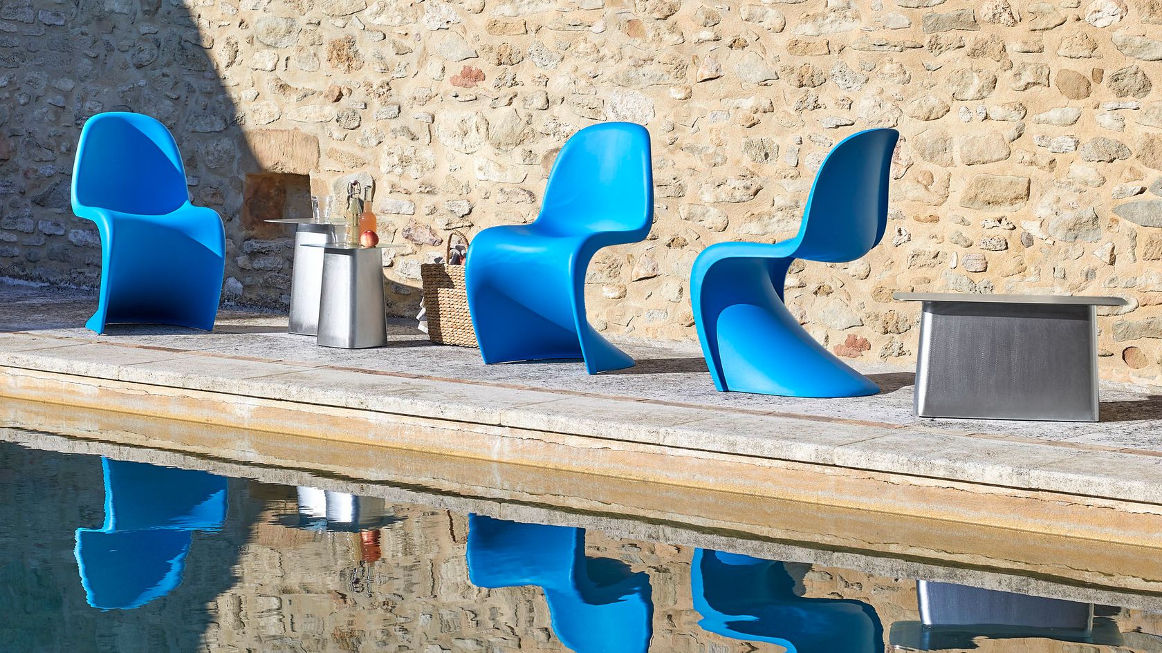 VITRA - PANTON CHAIR BLUE Chair By In Stock | design Verner Panton