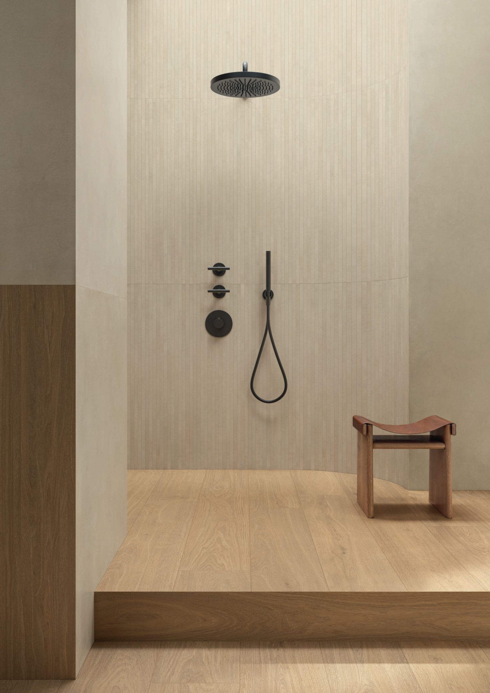 ESSENCE SELECT MIELE Porcelain stoneware wall/floor tiles with wood effect By Italgraniti