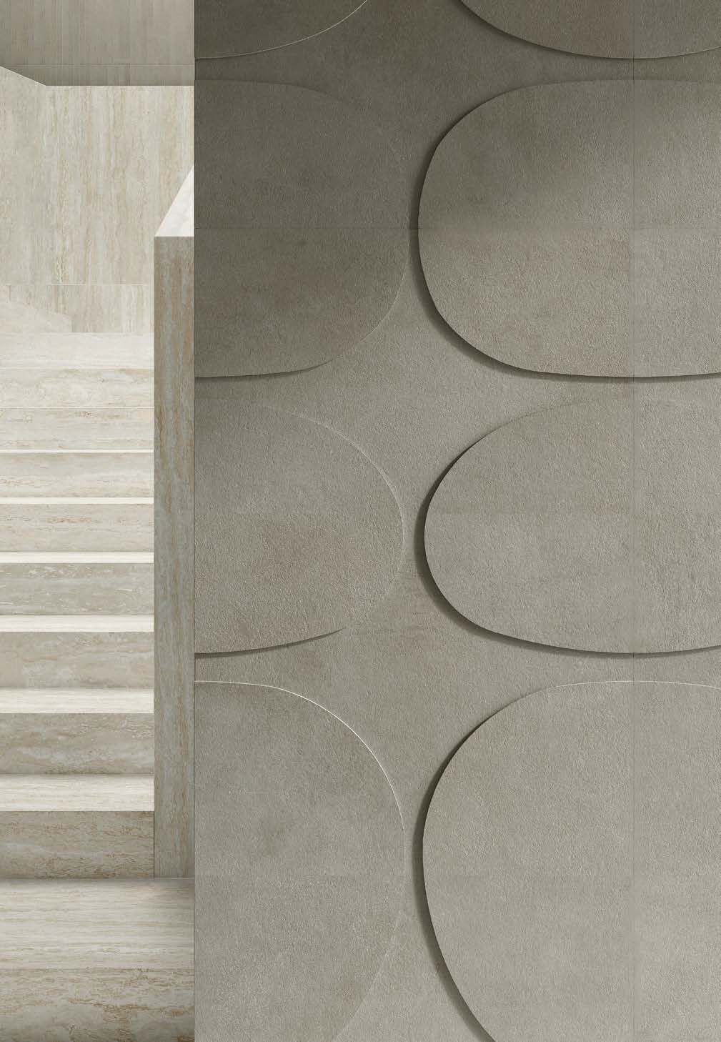 I CEMENTI DECORO LITO 3D 3D Wall Cladding By Italgraniti