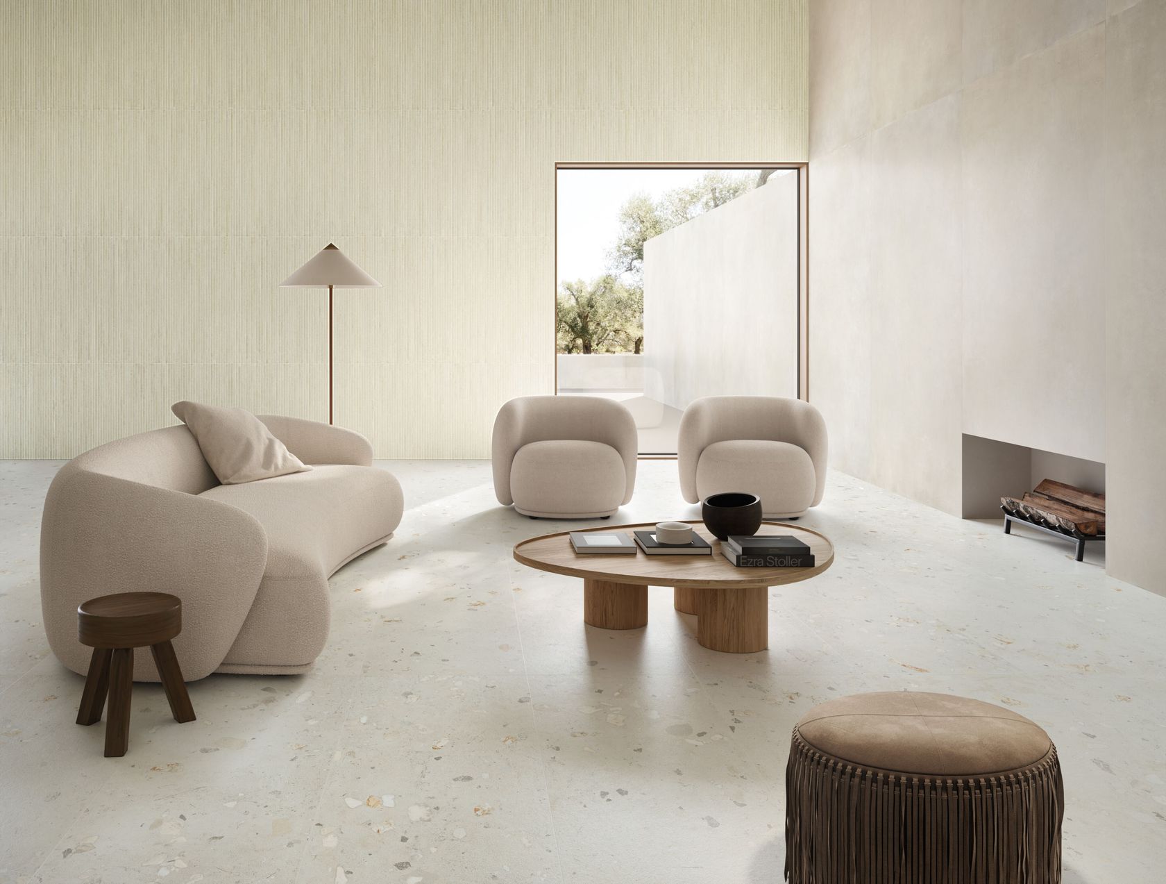 I CEMENTI WHITE Flooring By Italgraniti