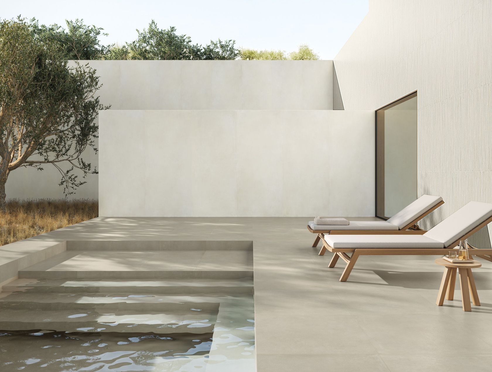 I CEMENTI WHITE Flooring By Italgraniti