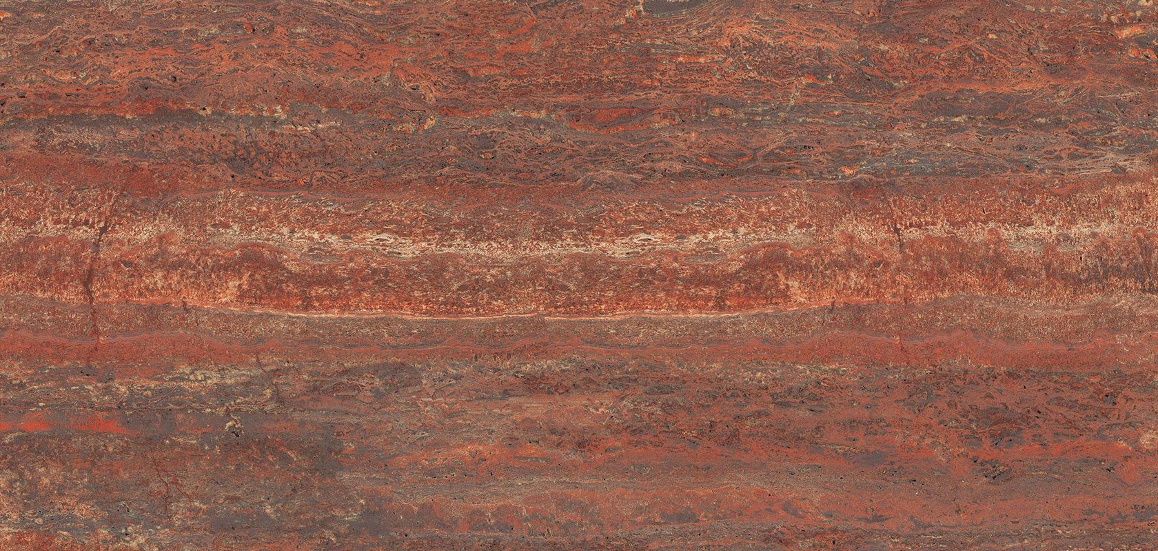 I TRAVERTINI ROSSO VEIN CUT Flooring By Italgraniti