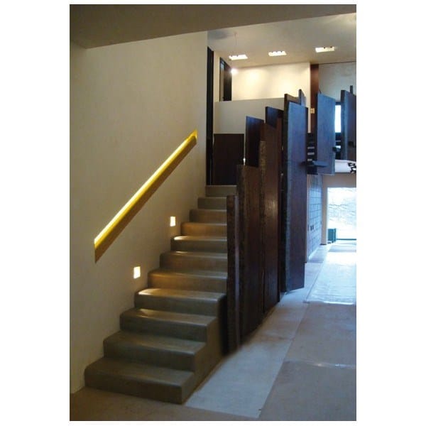 JADE LED recessed plaster handrail By GESSO | design Lionel Jadot