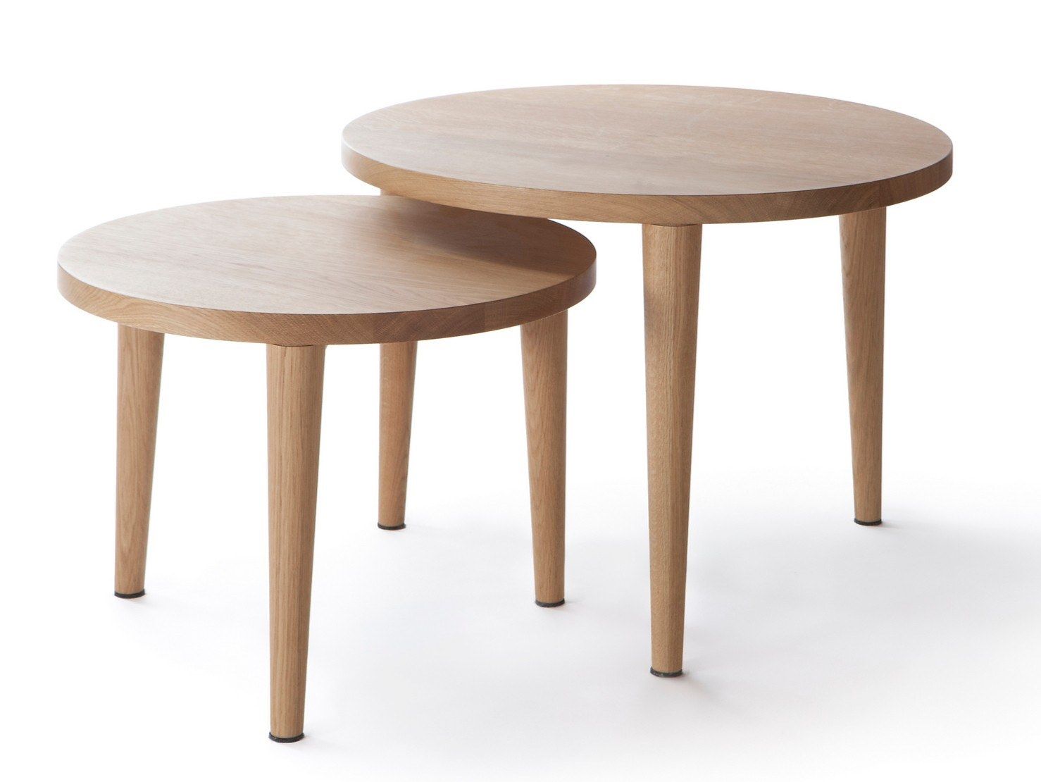 JANUARY | Coffee table Low round wooden coffee table By Nikari | design ...